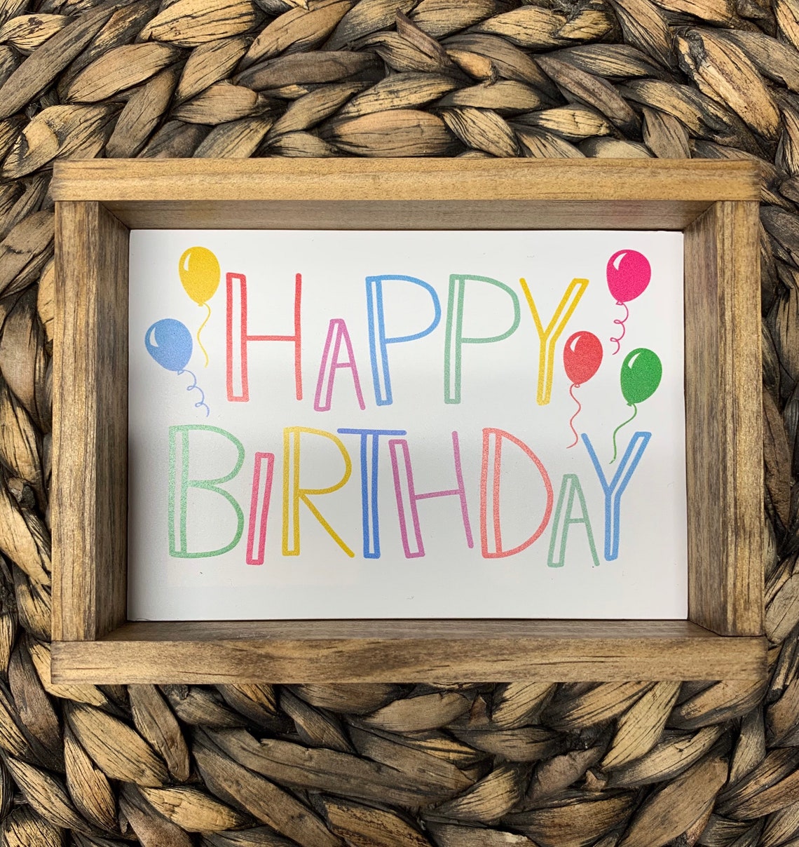 Happy Birthday Sign - Etsy
