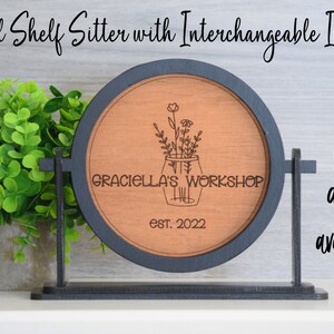 Round Shelf Sitter Frame for Interchangeable Inserts inserts Sold ...
