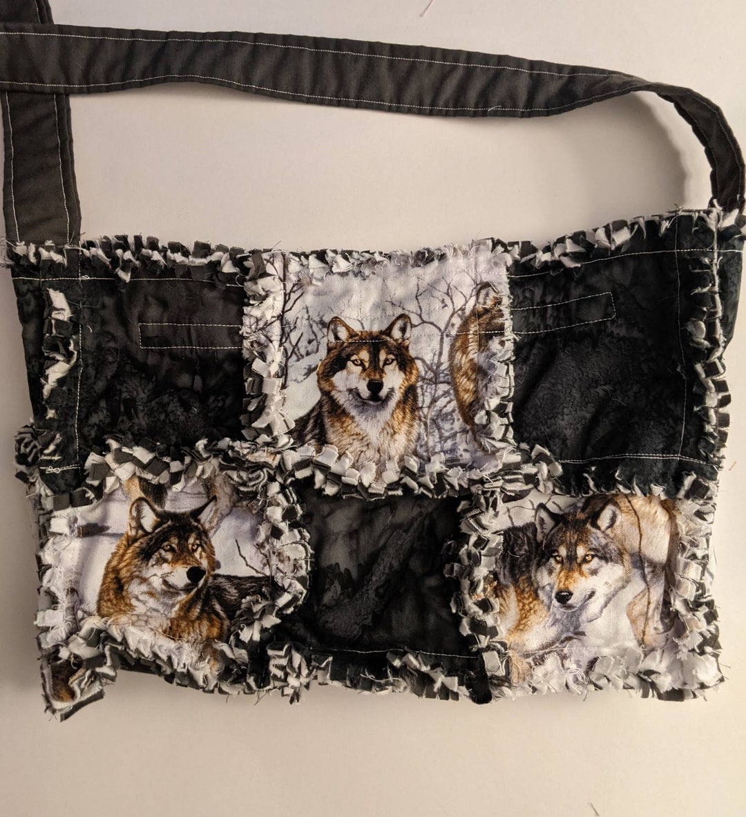 Winter Wolf Purse - Etsy