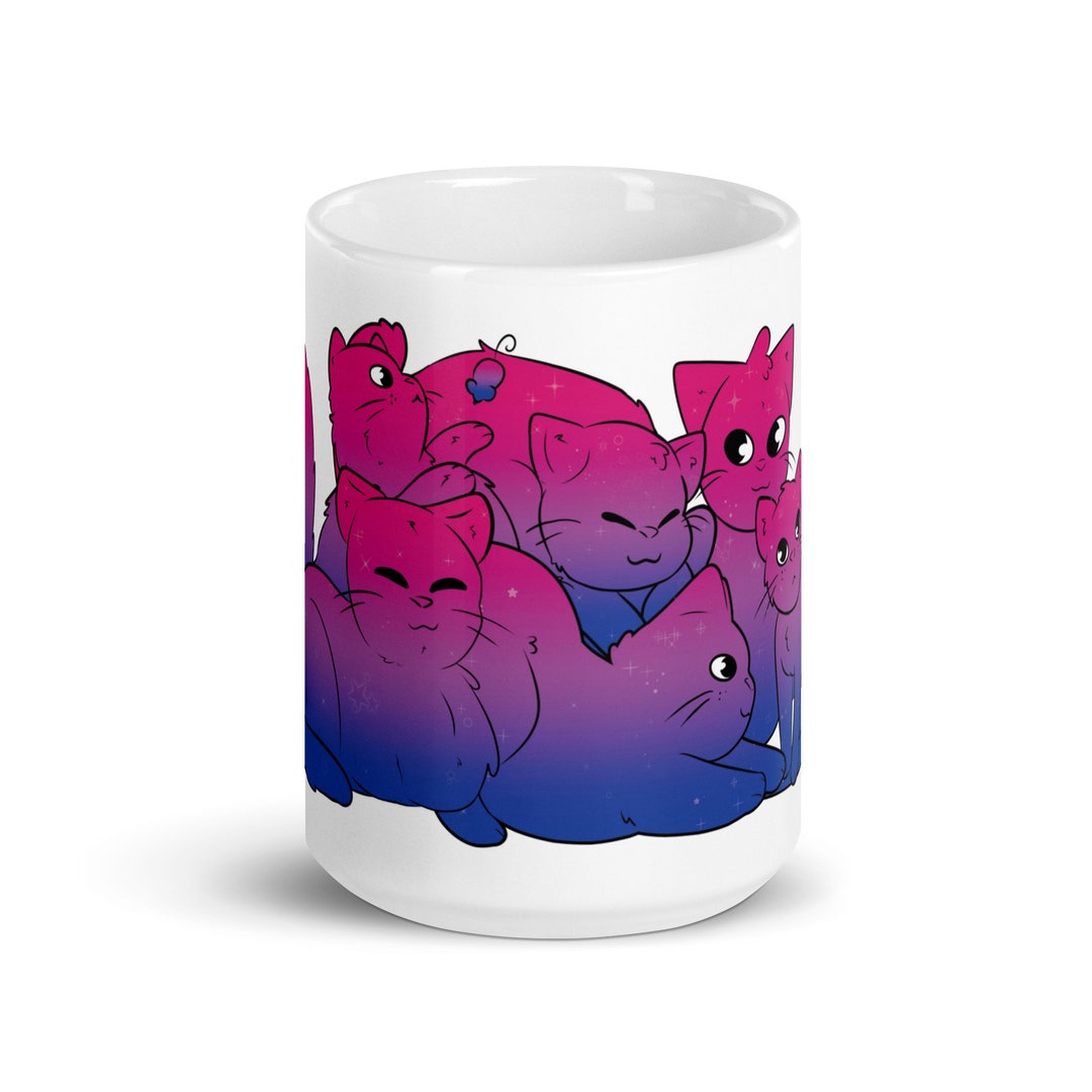 Bisexual Cats Mug Pride Mug - Etsy