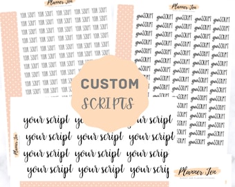 Custom Made Stickers - Etsy