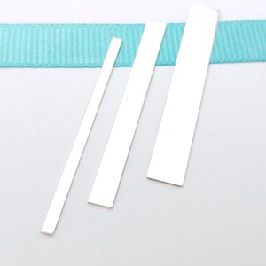 Sterling Silver Sticks ,925 Sterling Silver Bars Customized Size and ...