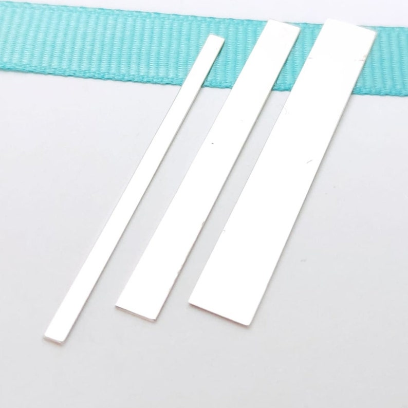 Sterling Silver Sticks ,925 Sterling Silver Bars Customized Size and ...