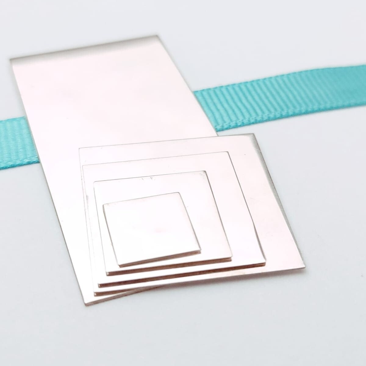 Sterling Silver Blanks 925 Sterling Silver Sheet Square - Etsy