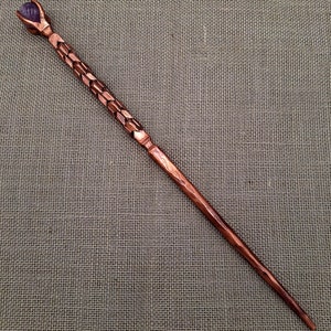Hand Forged Copper Wand - Etsy