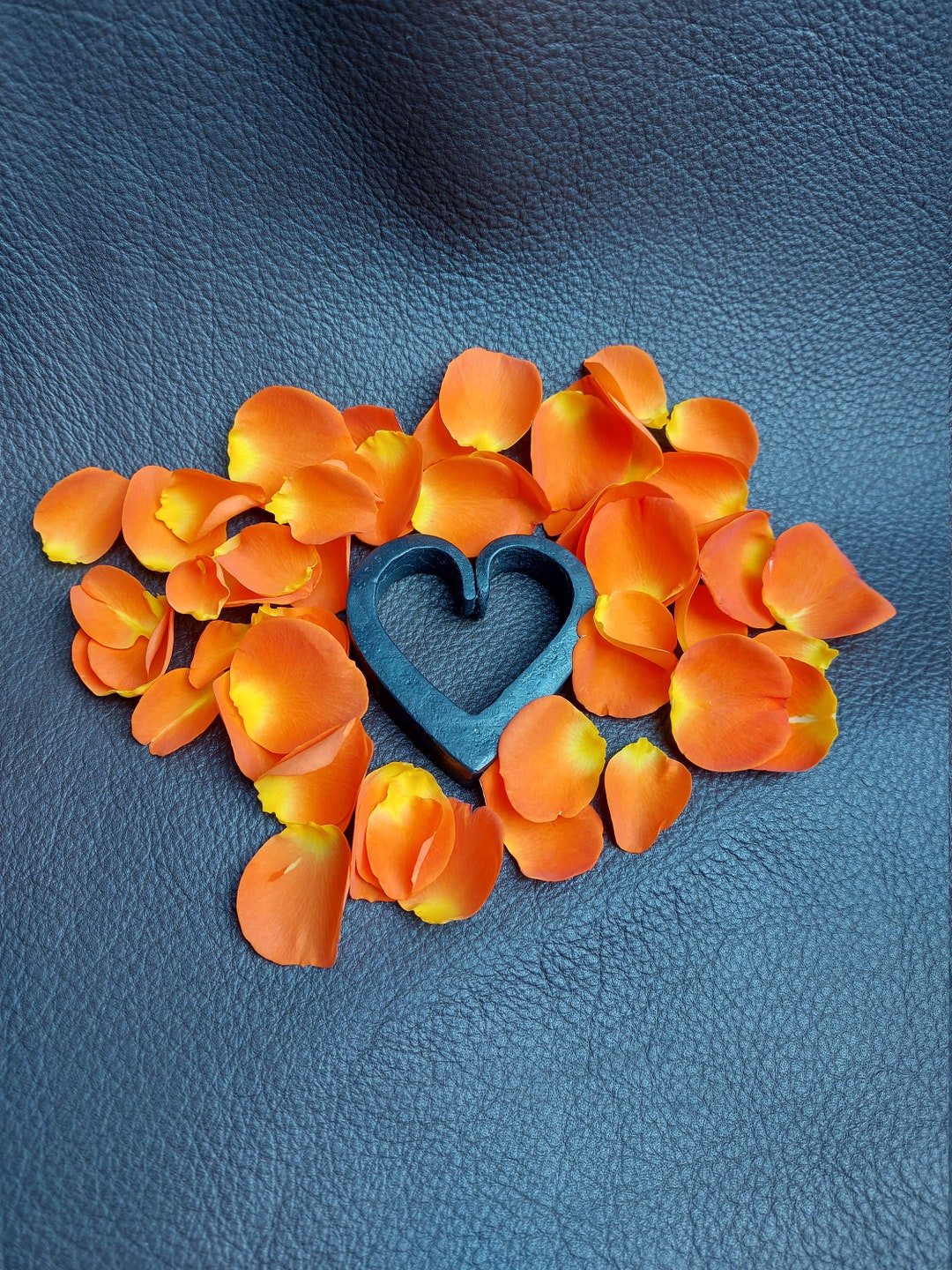 Hand Forged Heart - Etsy