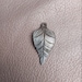 Hand Forged Leaf Keychain - Etsy
