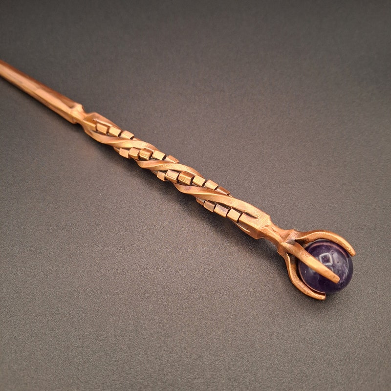 Copper Crystal Scepter - Etsy