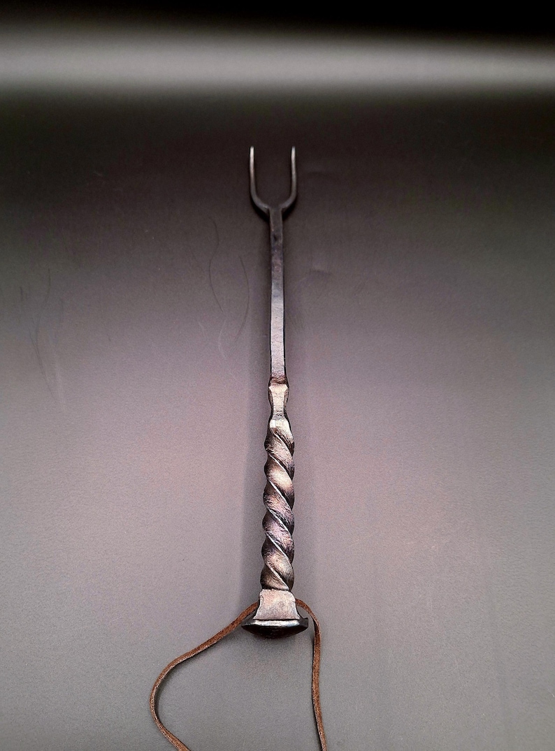 Railroad Spike Grill Fork - Etsy