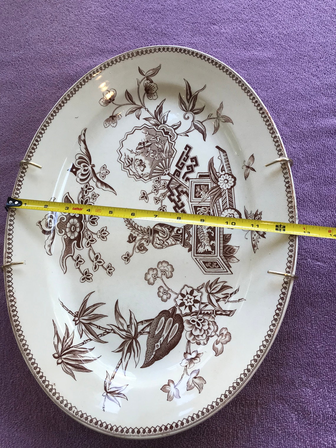 Antique Thomas Elsmore & Son Parisian Granite 1878 Platter - Etsy