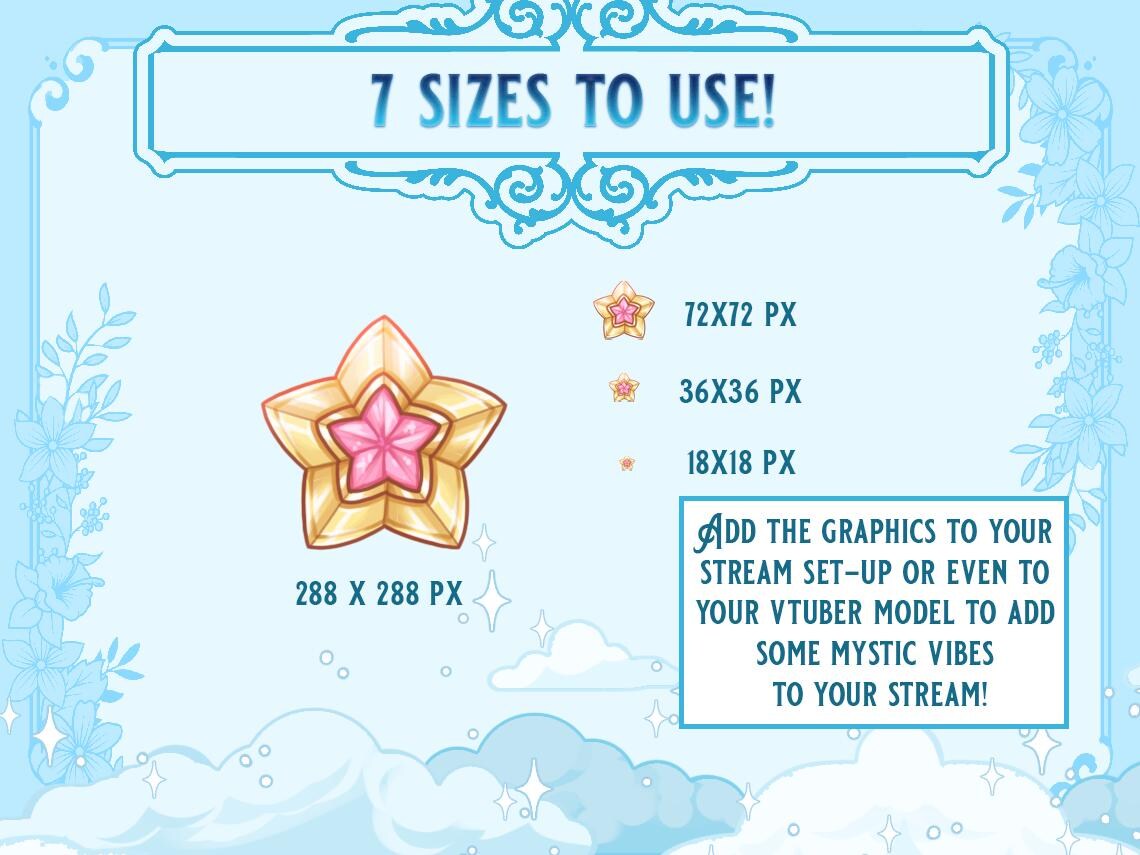 Pink Magical Gems Badges: Twitch/discord Sub Badges (10 Pack) - Etsy