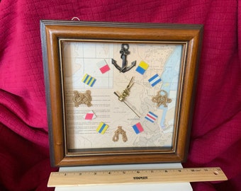 Nautical Theme Clock - Etsy