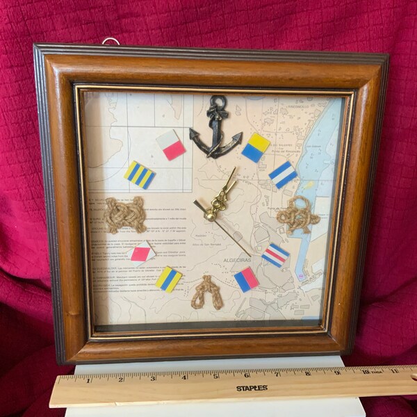 Nautical Theme Wall Clock - Etsy
