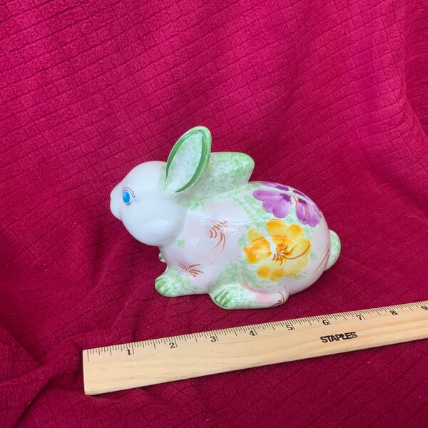 Ceramic Bunny Bank - Etsy