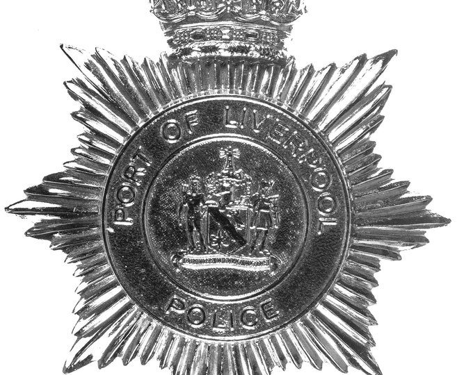 British Police Badge: Port of Liverpool Police - Etsy