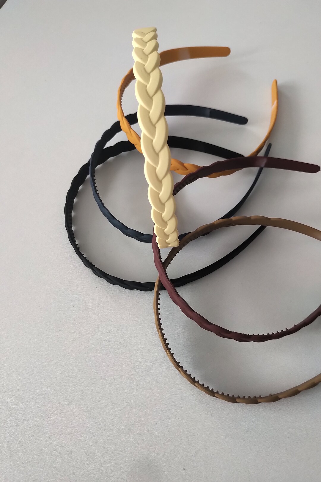 Thin Matt Braided Headband Simple Headband Flexible Headband Mama & Me ...