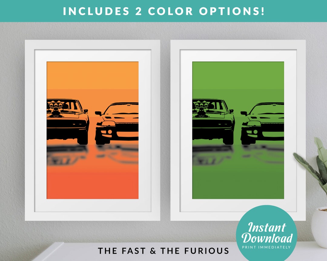 The Fast and the Furious Poster | Minimalist Poster | Fast & the ...