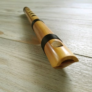 Bamboo Flute Pinkullo Key in C With Case - Etsy