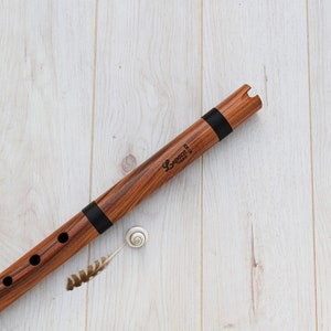 Quenacho Flute Professional Key in D Jacaranda Wood - Etsy