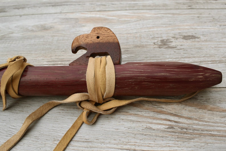 Native American Style Flute Moradillo Wood Eagle - Etsy