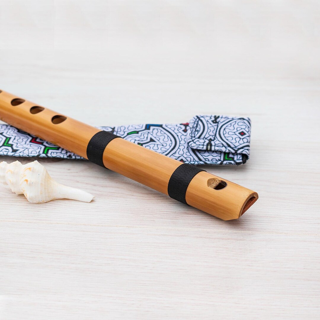 Bamboo Flute Pinkullo ~ Key in C With Case - Etsy