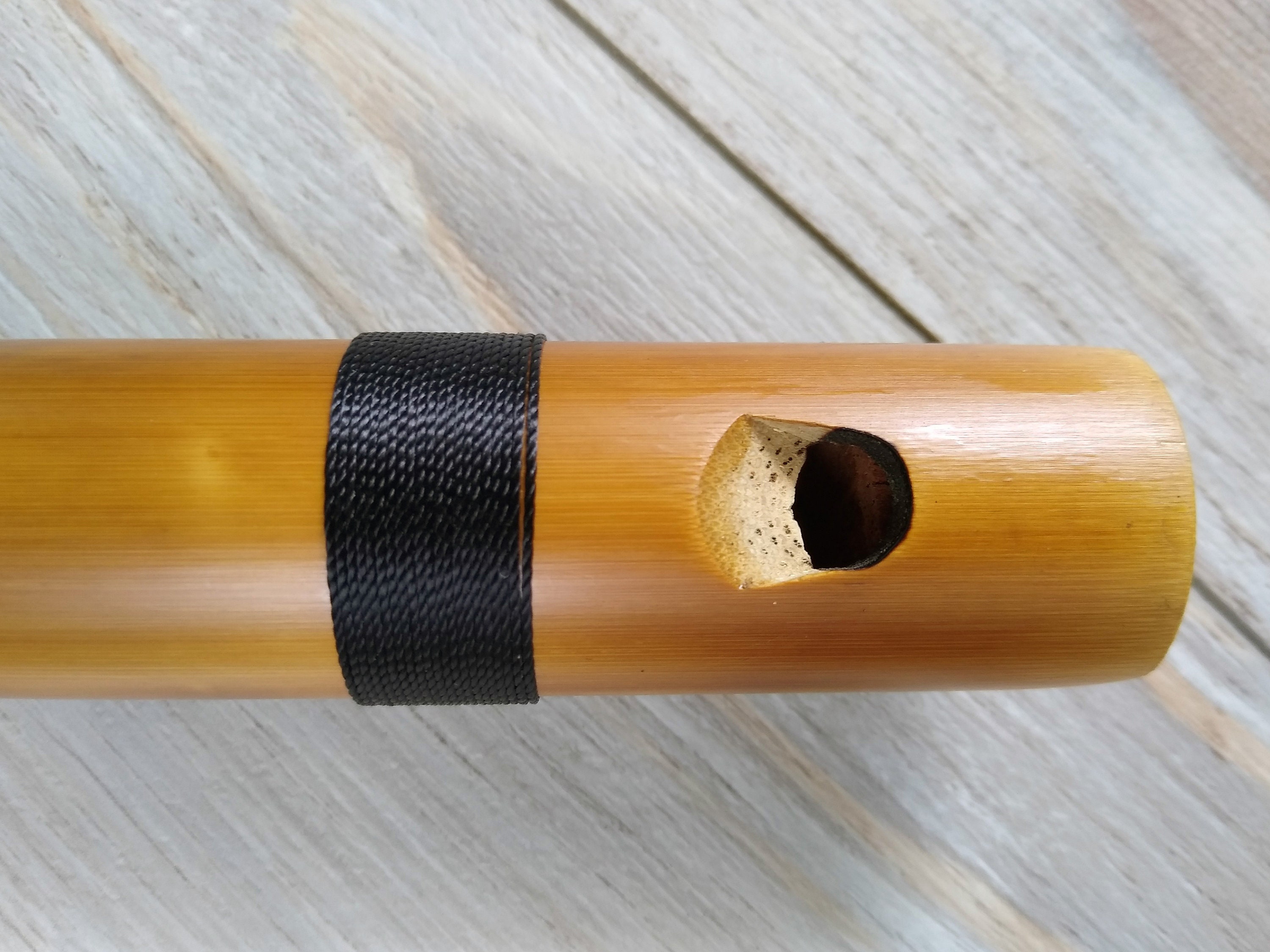 Bamboo Flute With Case Pincullo Key in G - Etsy