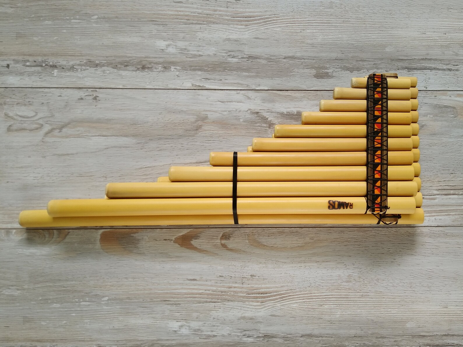 Zampoña Flute Marimacha Panpipe with case | Etsy