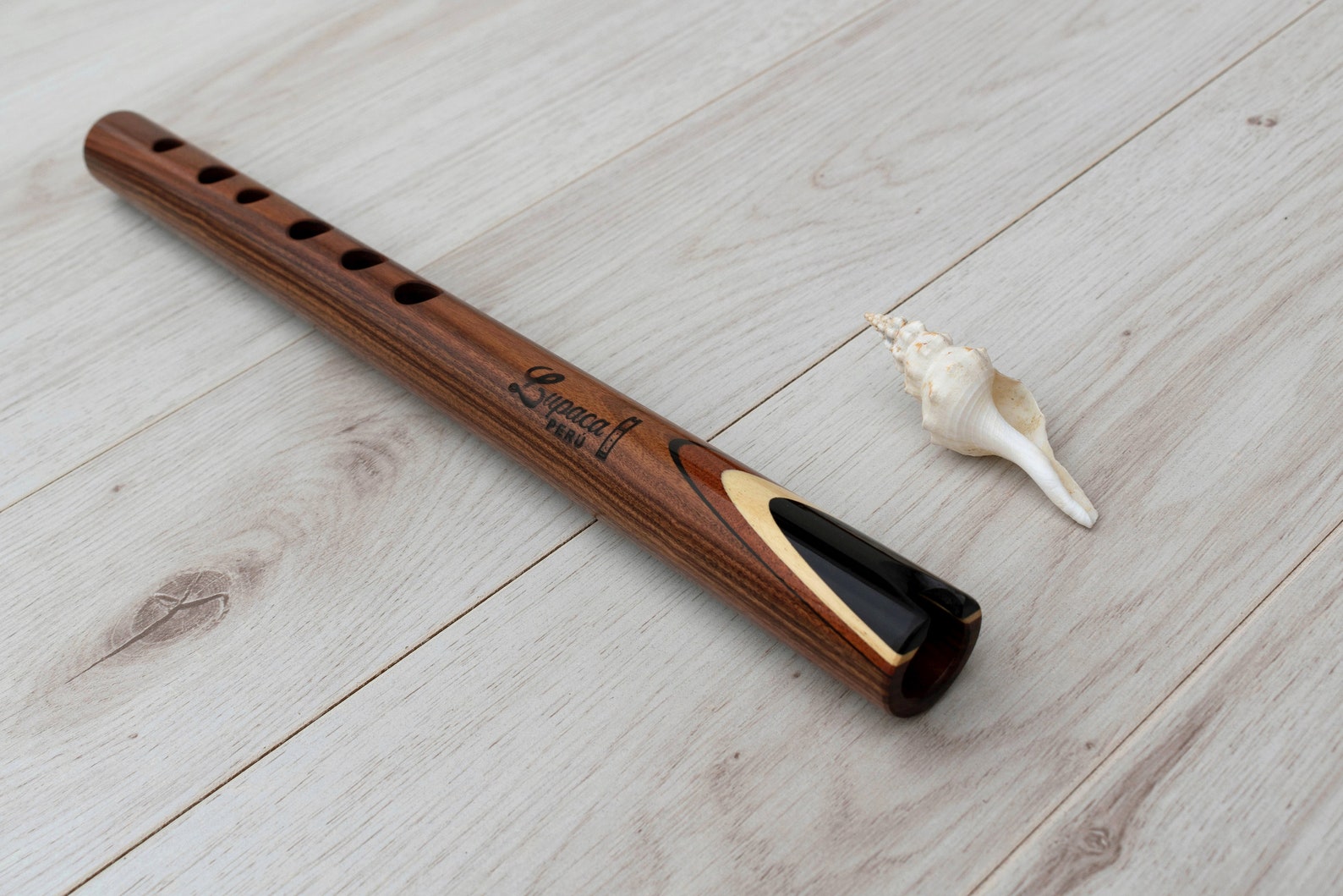 Quena Flute Professional With Case Jacaranda Wood & Ebony - Etsy