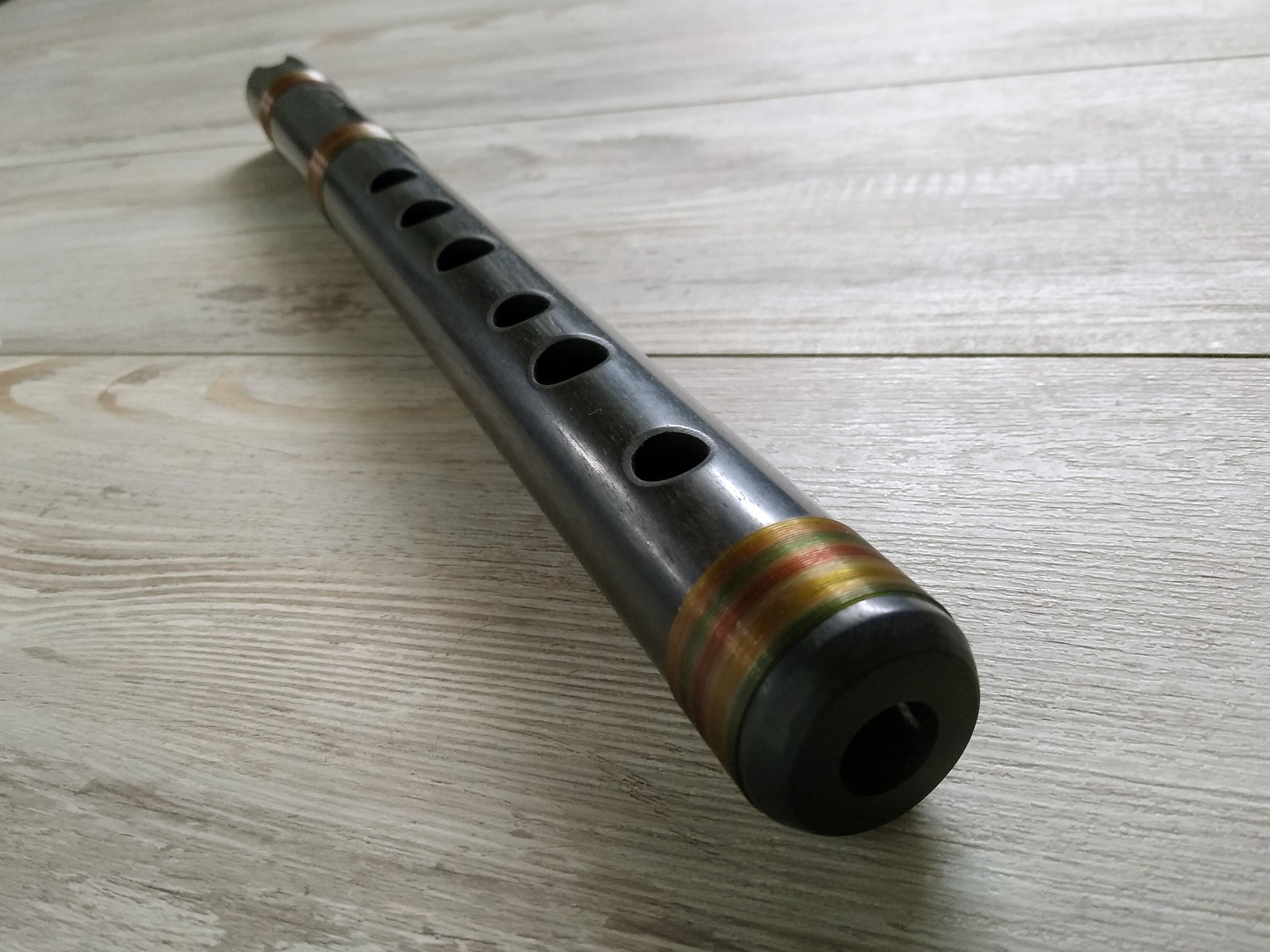 Quena Flute Professional in Ebony Wood Key in F - Etsy