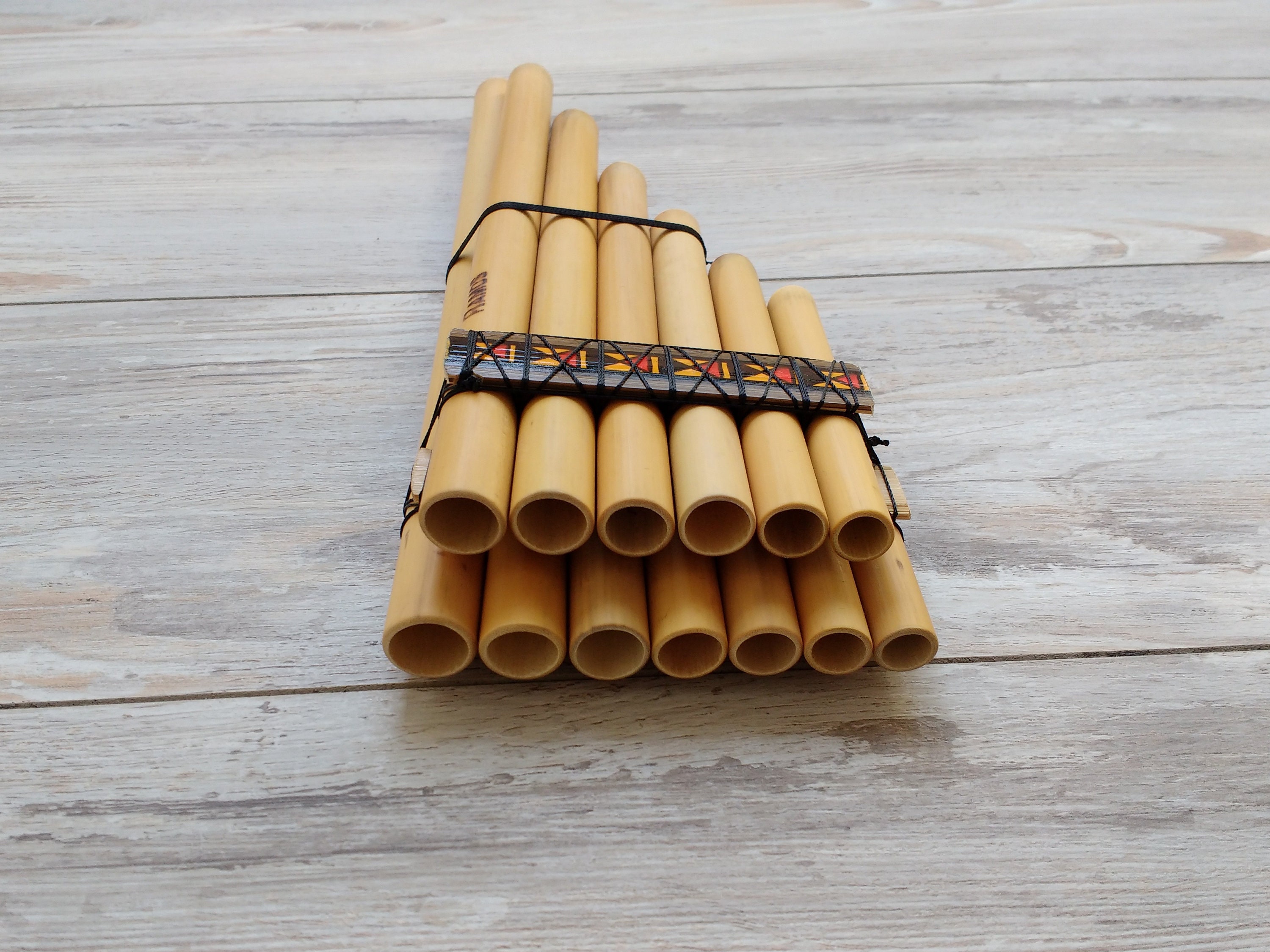 Flutes Kit Zampoña Malta & Chili Bamboo Panpipes With Case - Etsy