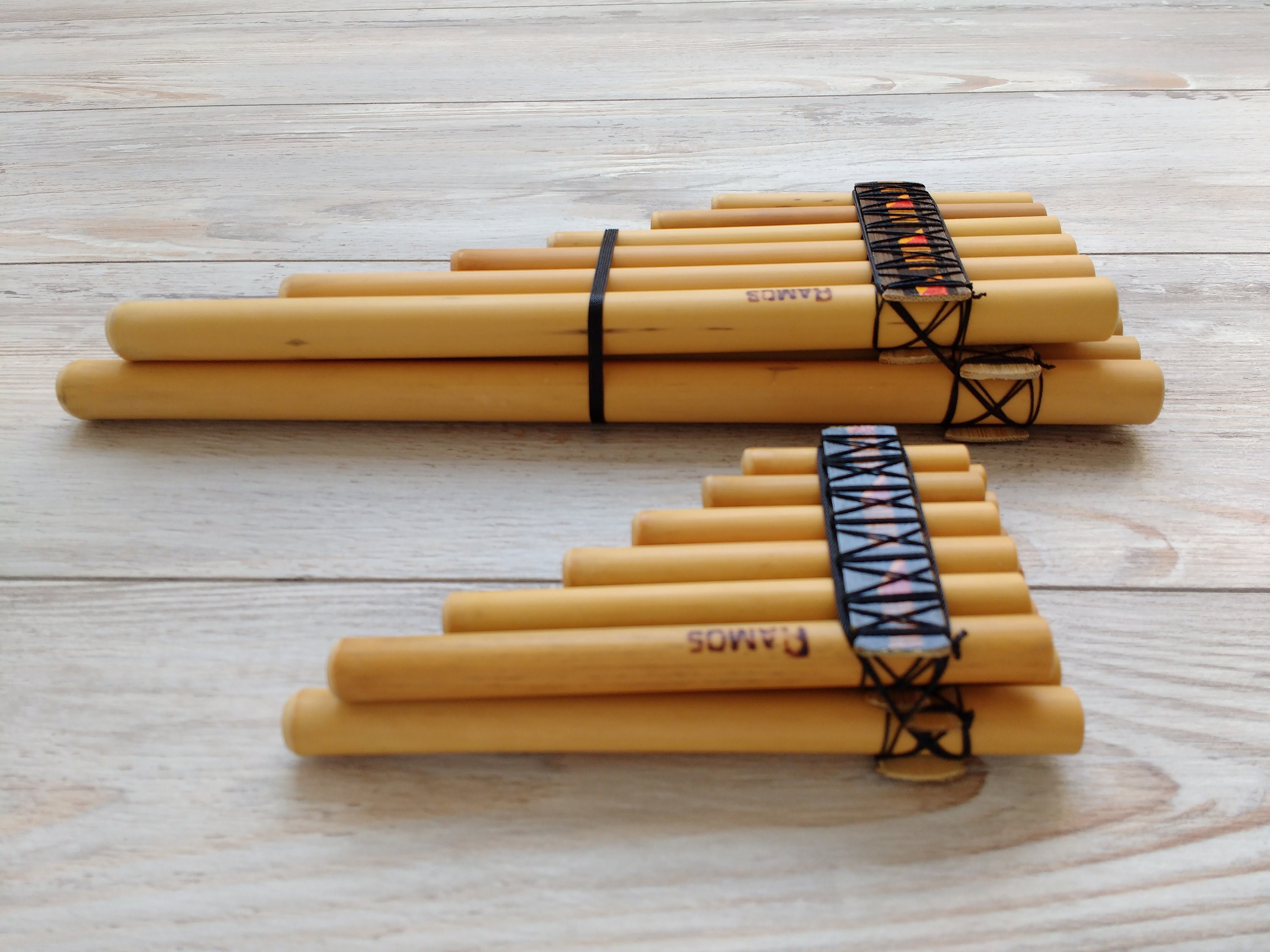 Flutes Kit Zampoña Malta & Chili Bamboo Panpipes With Case - Etsy