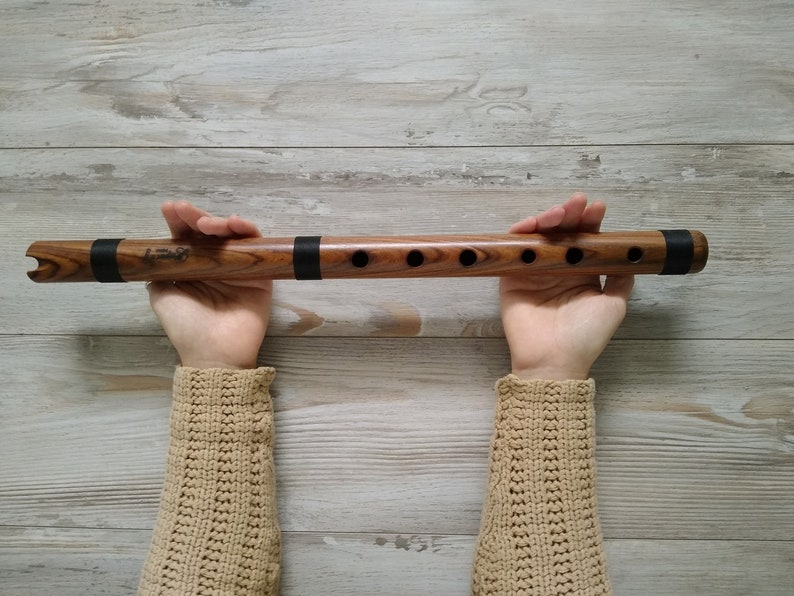 Quenacho Flute Professional Key in D Jacaranda Wood - Etsy