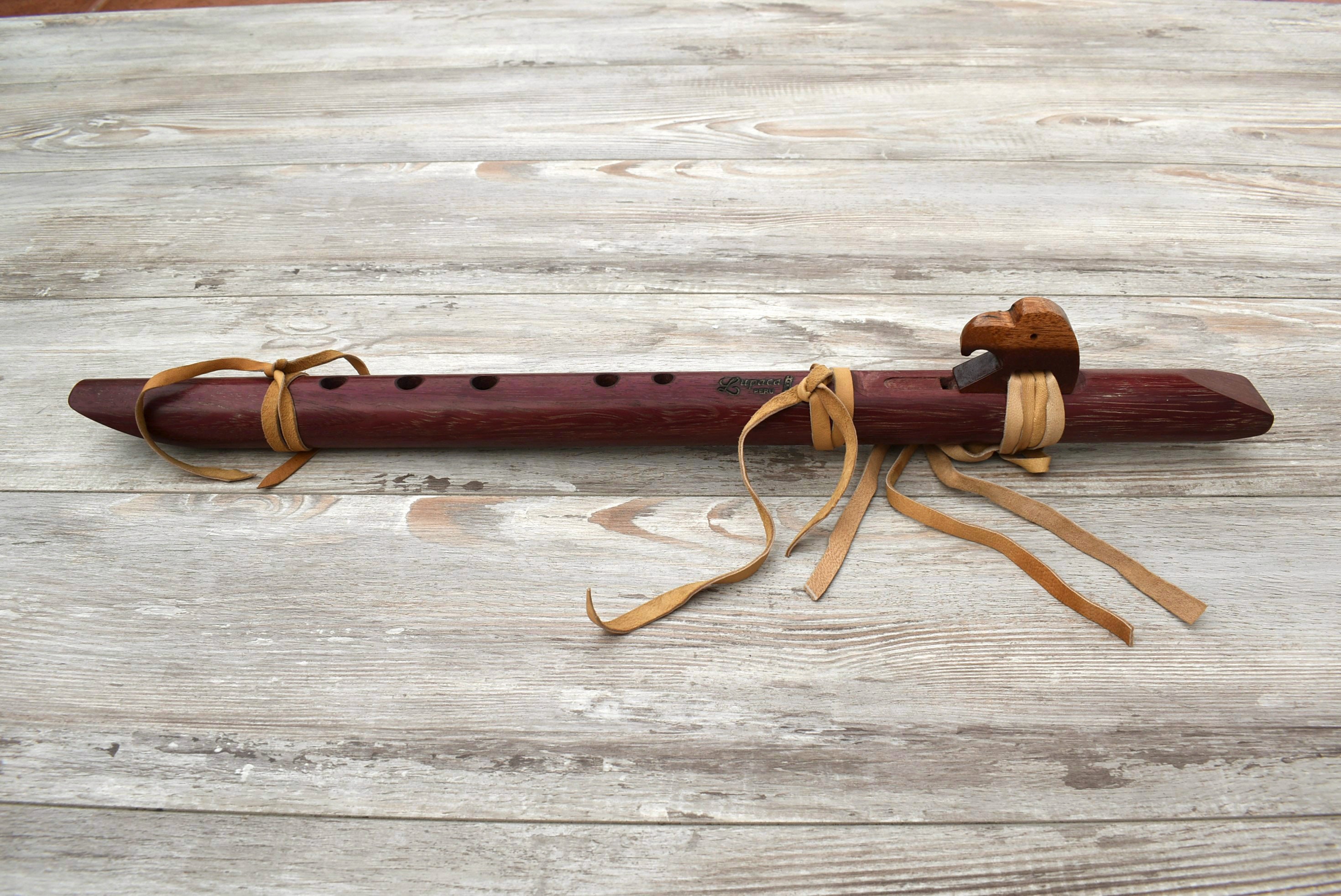 Native American Style Flute Moradillo Wood Eagle | Etsy