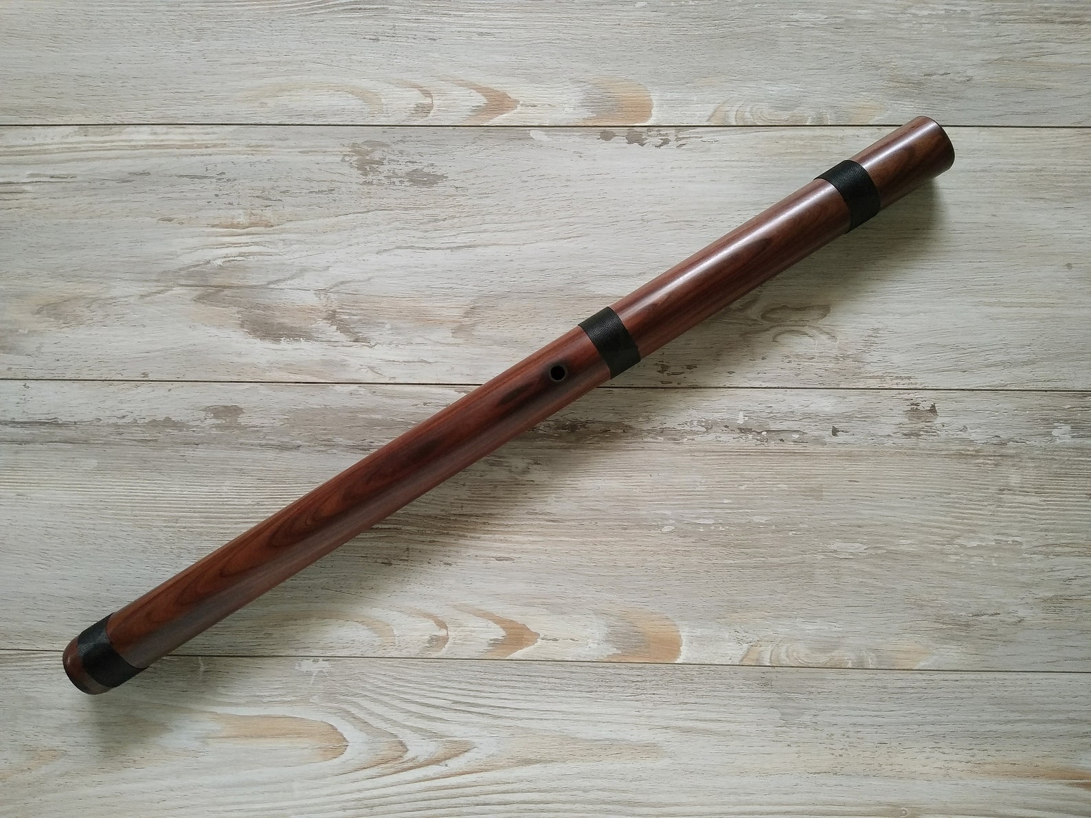 Quenacho Flute Professional Jacaranda Wood Key in C - Etsy