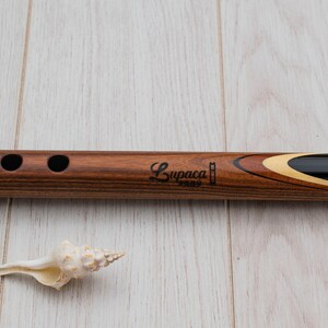 Quena Flute Professional With Case Jacaranda Wood & Ebony - Etsy