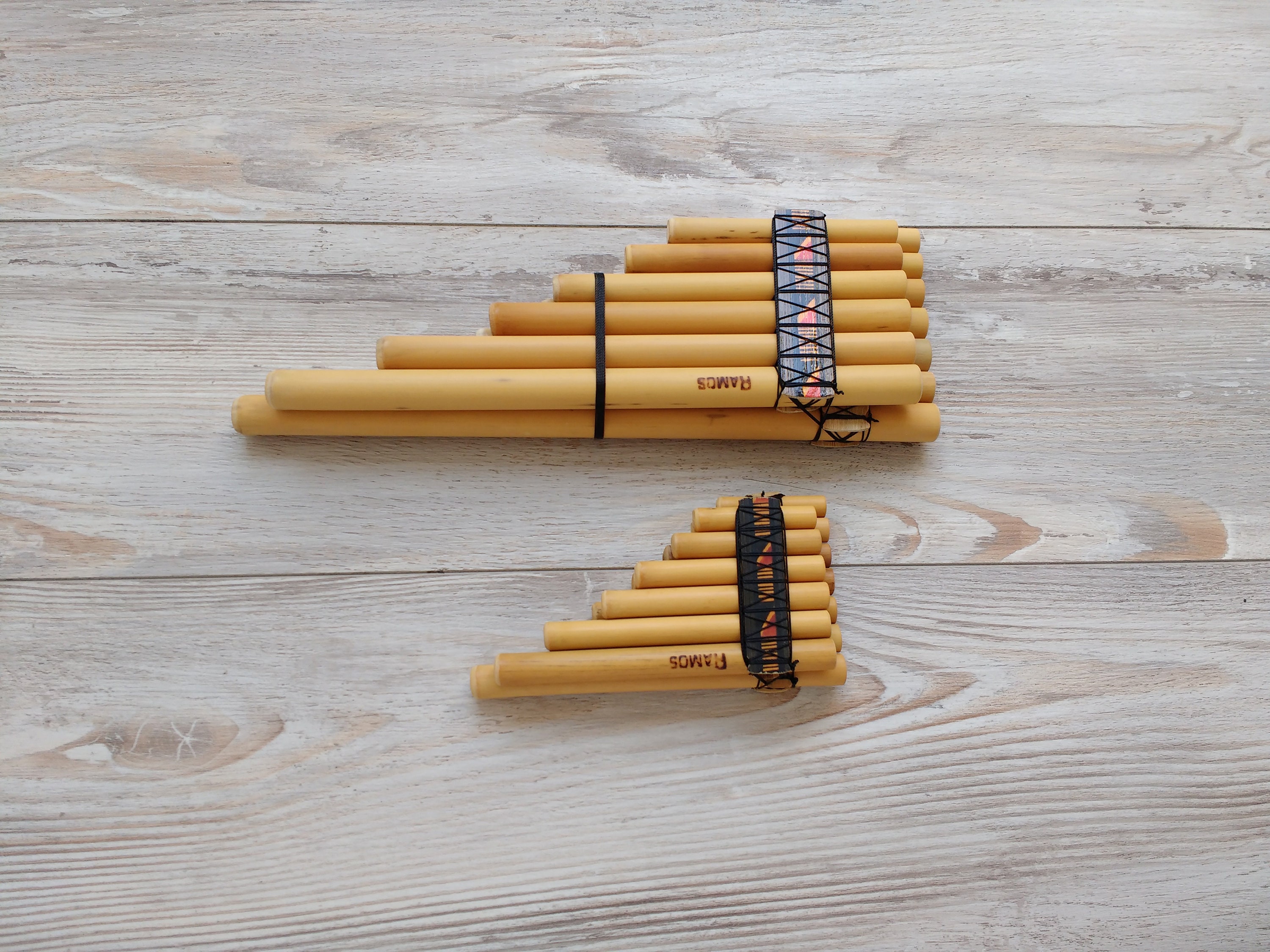 Flutes Kit Zampoña Malta & Chili Bamboo Panpipes With Case - Etsy