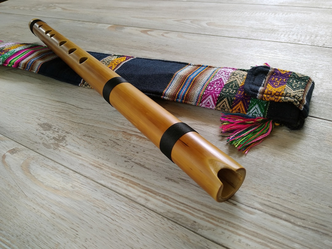 Quenacho Flute From Bamboo in Key D - Etsy