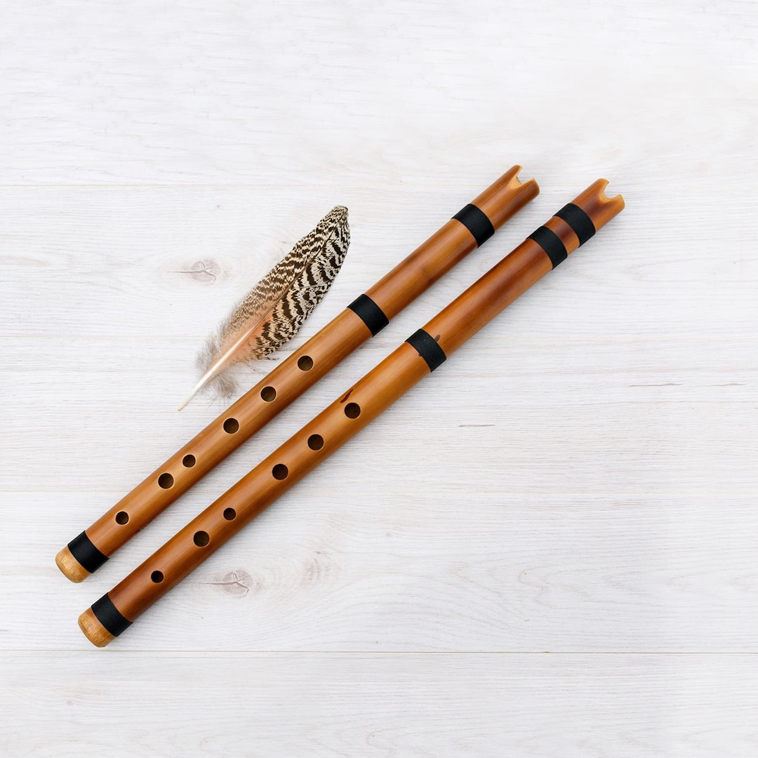 Kit of Andean Flutes ~ Bamboo Quenacho ~ Key in D & C - Etsy