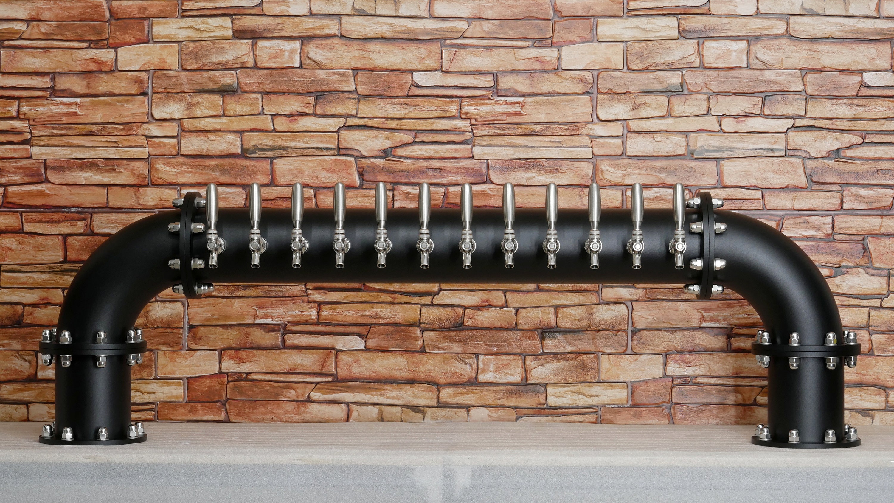 Custom Draft Beer Tower Bridge 5.5, Black - Etsy
