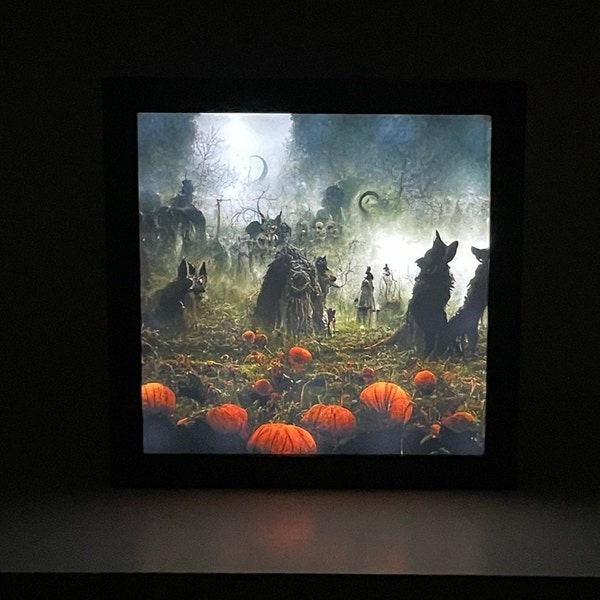 Haunted Forest Sign - Etsy