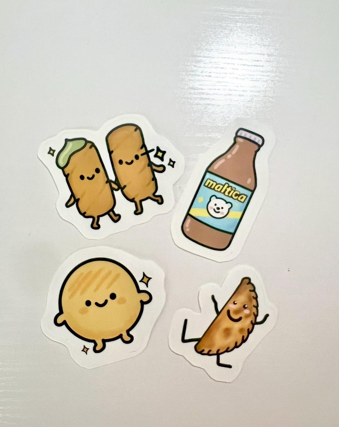 Venezuelan Frituras Sticker Pack – Cute Latin Food Sticker Bundle ...