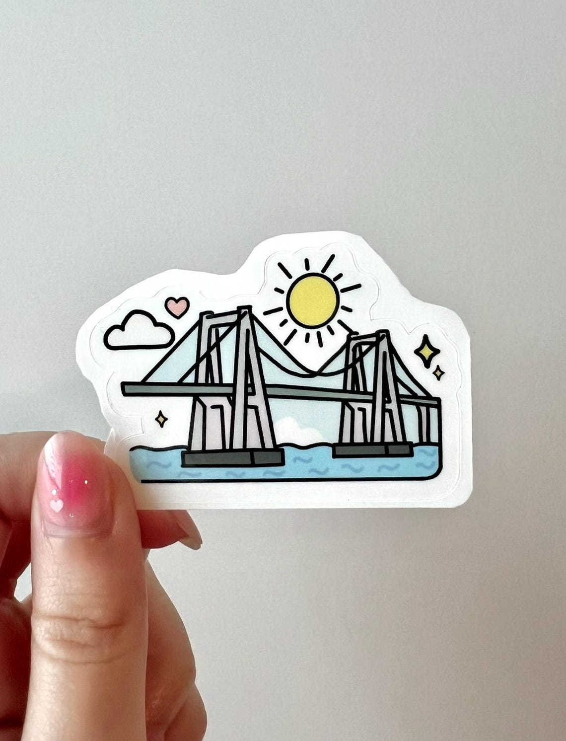 Lake Maracaibo Bridge Sticker – Zulia Venezuela Landmark Vinyl Decal ...