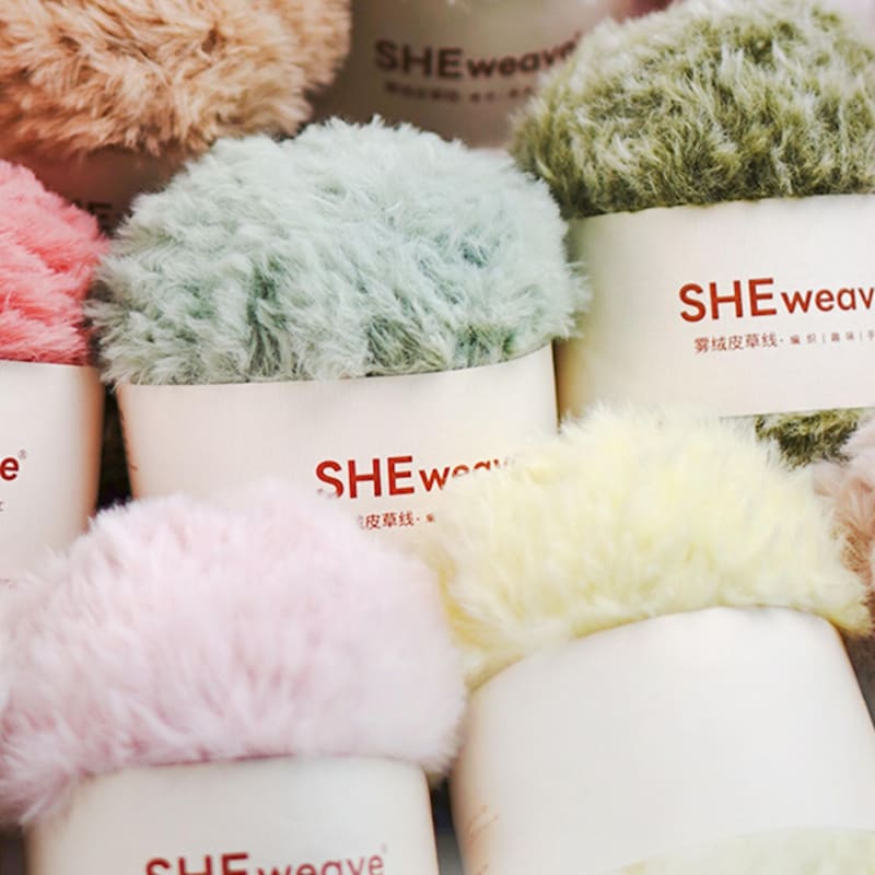 Faux Fur Yarn Orange - Etsy UK