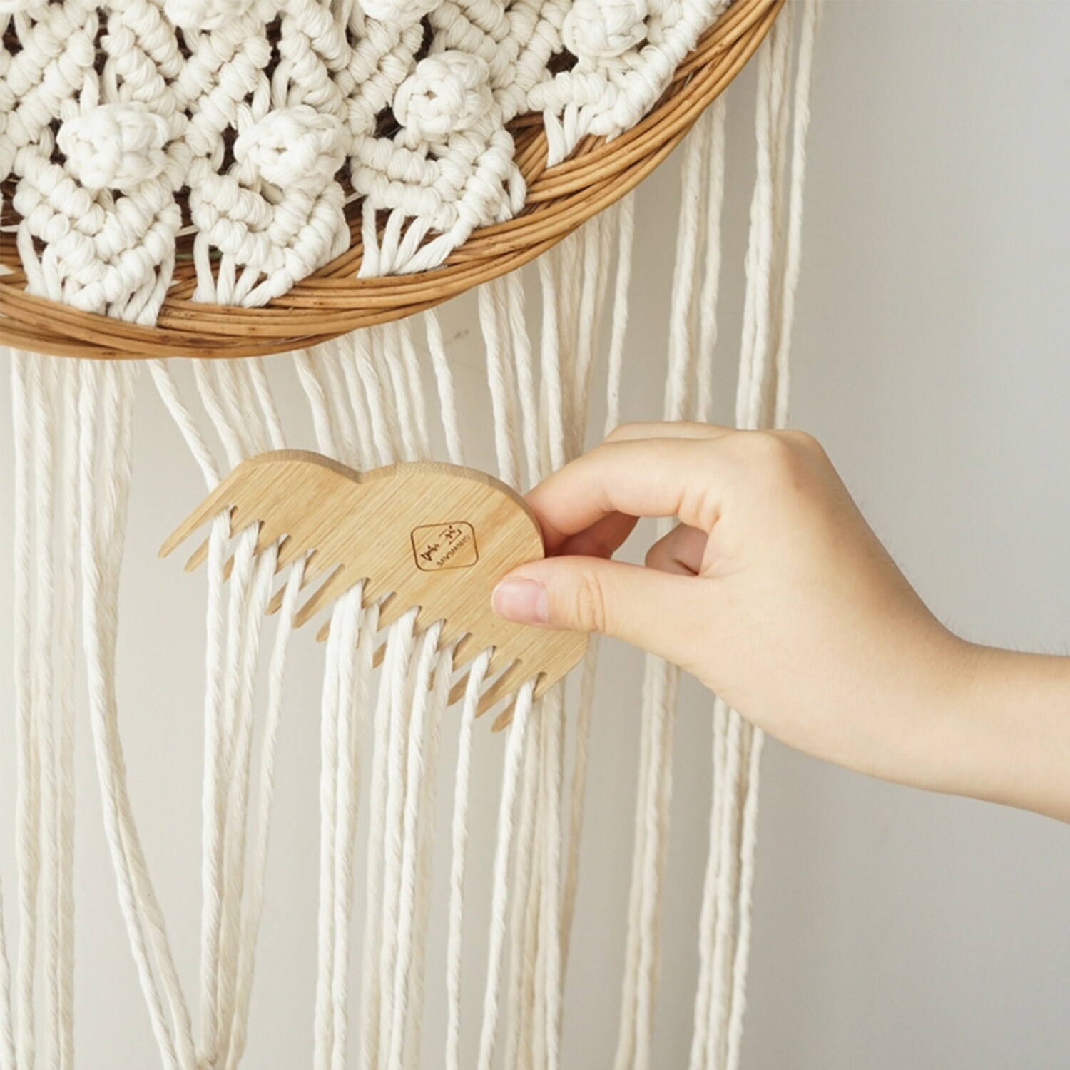 Weaving Combwooden Combweaving Toolsweaving Accessory for - Etsy