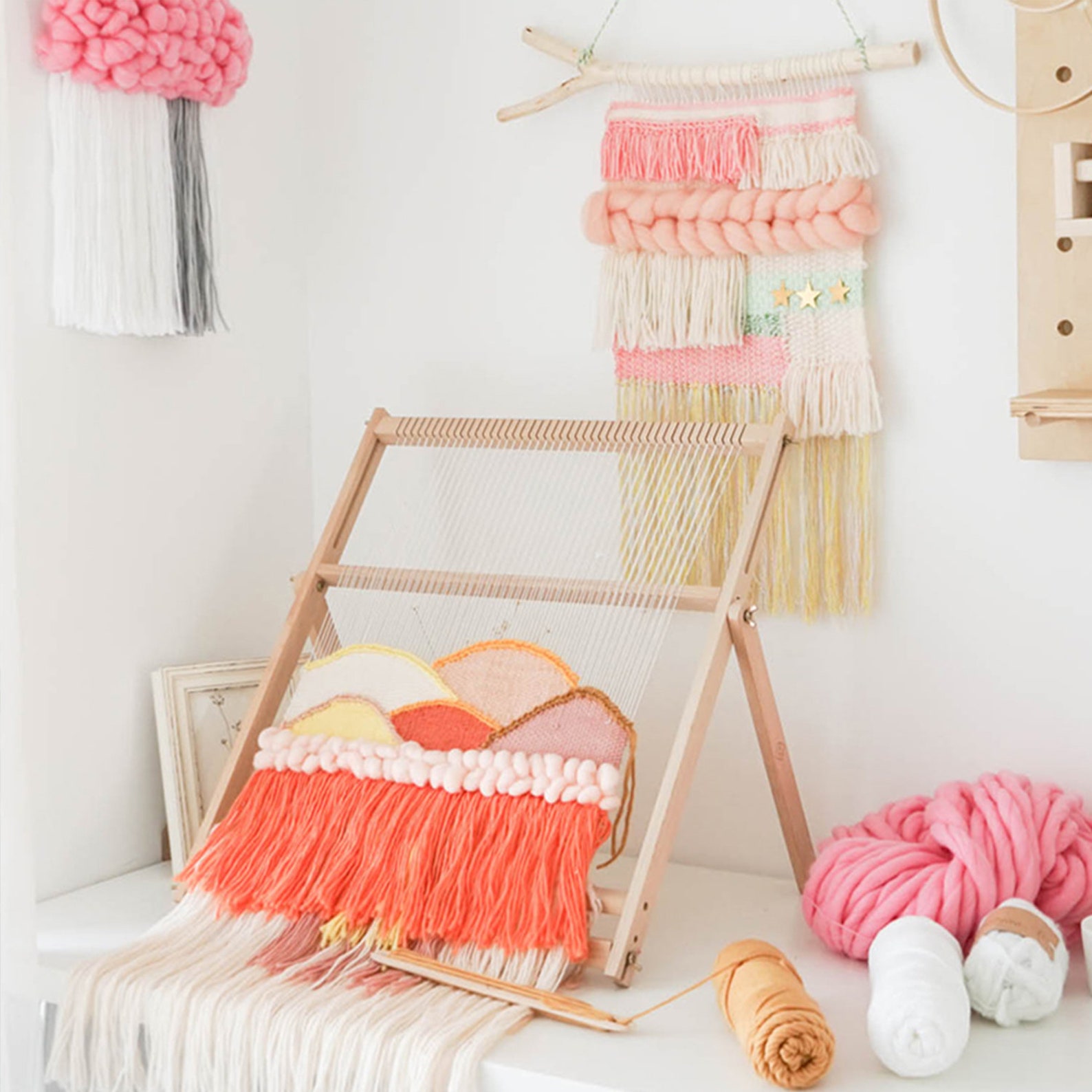 Extra Large Weaving Loom Kit Tapestry Weave Loomweaving | Etsy