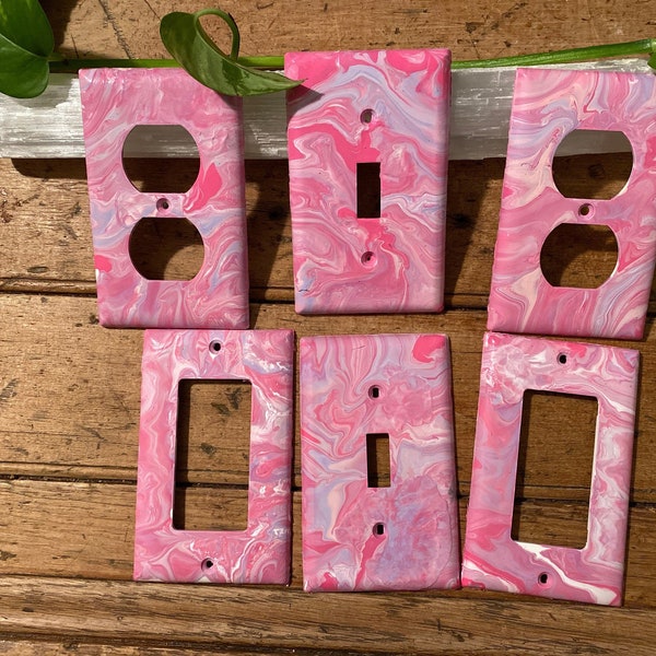Pink Light Switch - Etsy