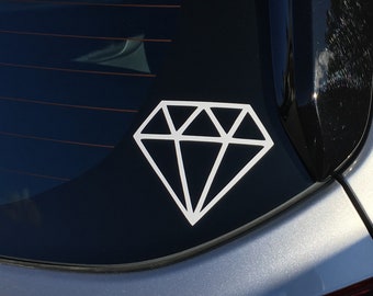 Diamond Vinyl Decal - Etsy