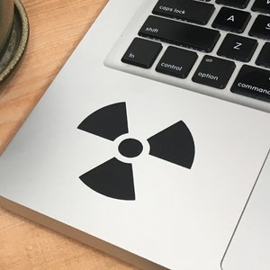 Radiation Symbol Decal / Vinyl Decal / Decal / Sticker / Radiation ...