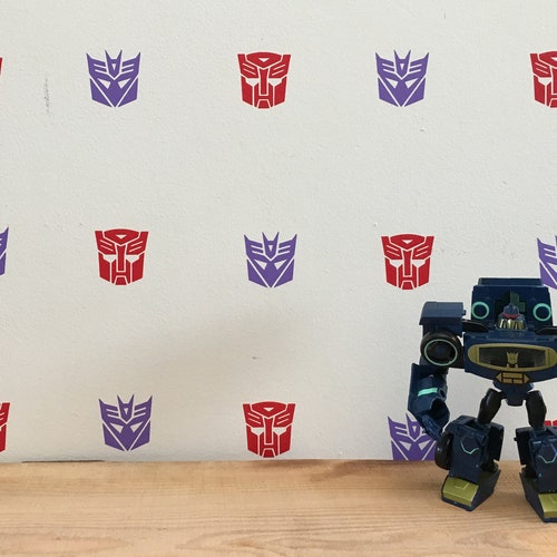 Transformer Wall Decals / Vinyl Decal / Wall Decals / - Etsy