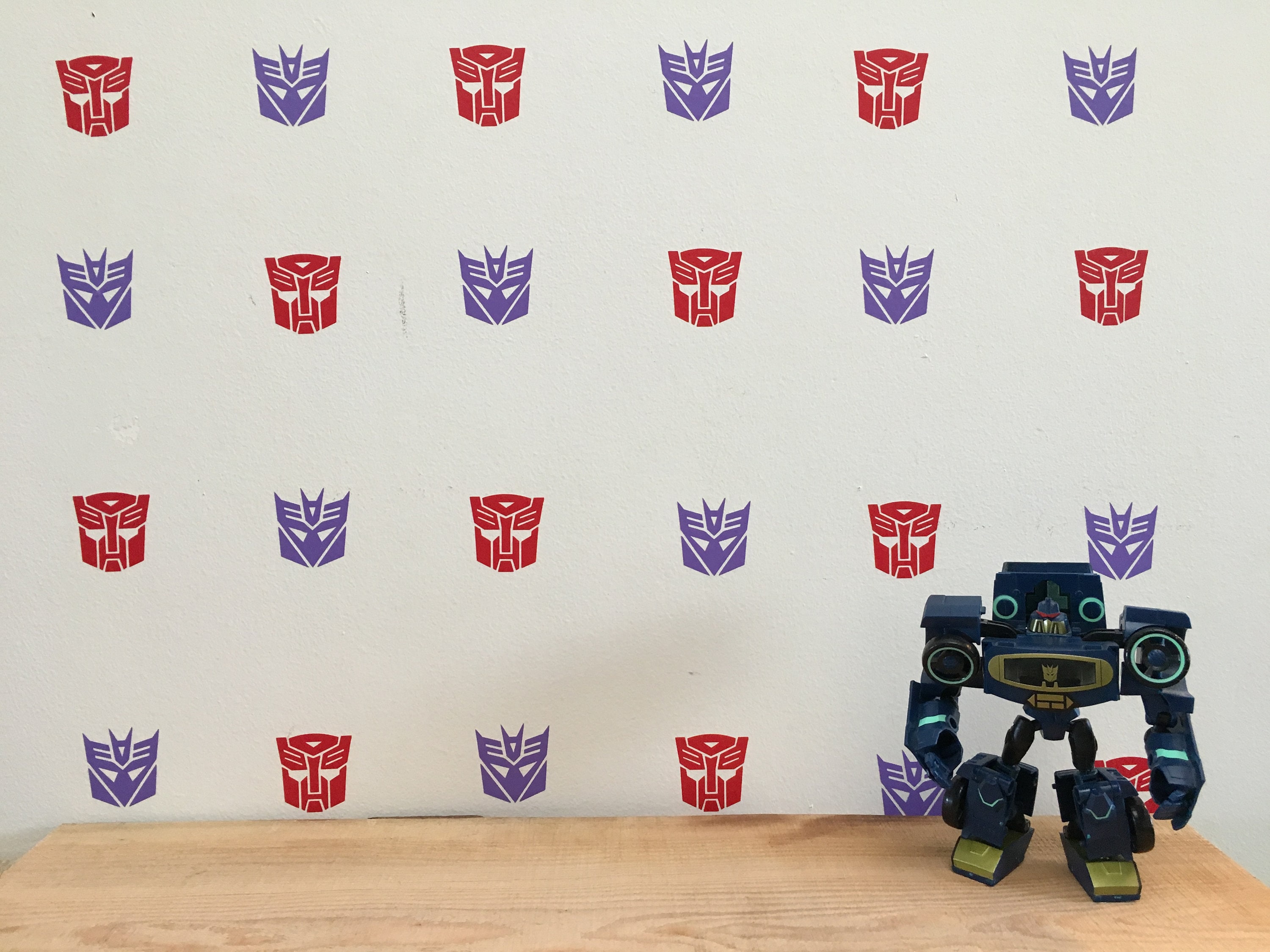 Transformer Wall Decals / Vinyl Decal / Wall Decals / Transformers Decals / Wall Stickers / Kids ...